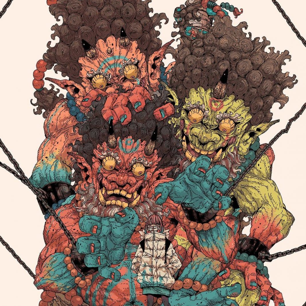Dompter les Yōkai : l’iconographie infernale de l’artiste japonais Kou