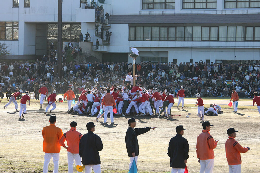 Le bô-taoshi, l’impressionnant jeu de l’armée japonaise